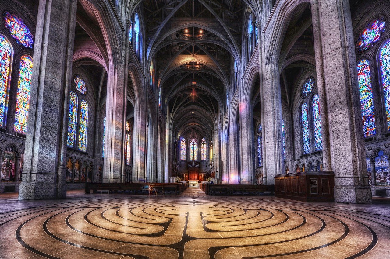 Grace Cathedral Labyrinth