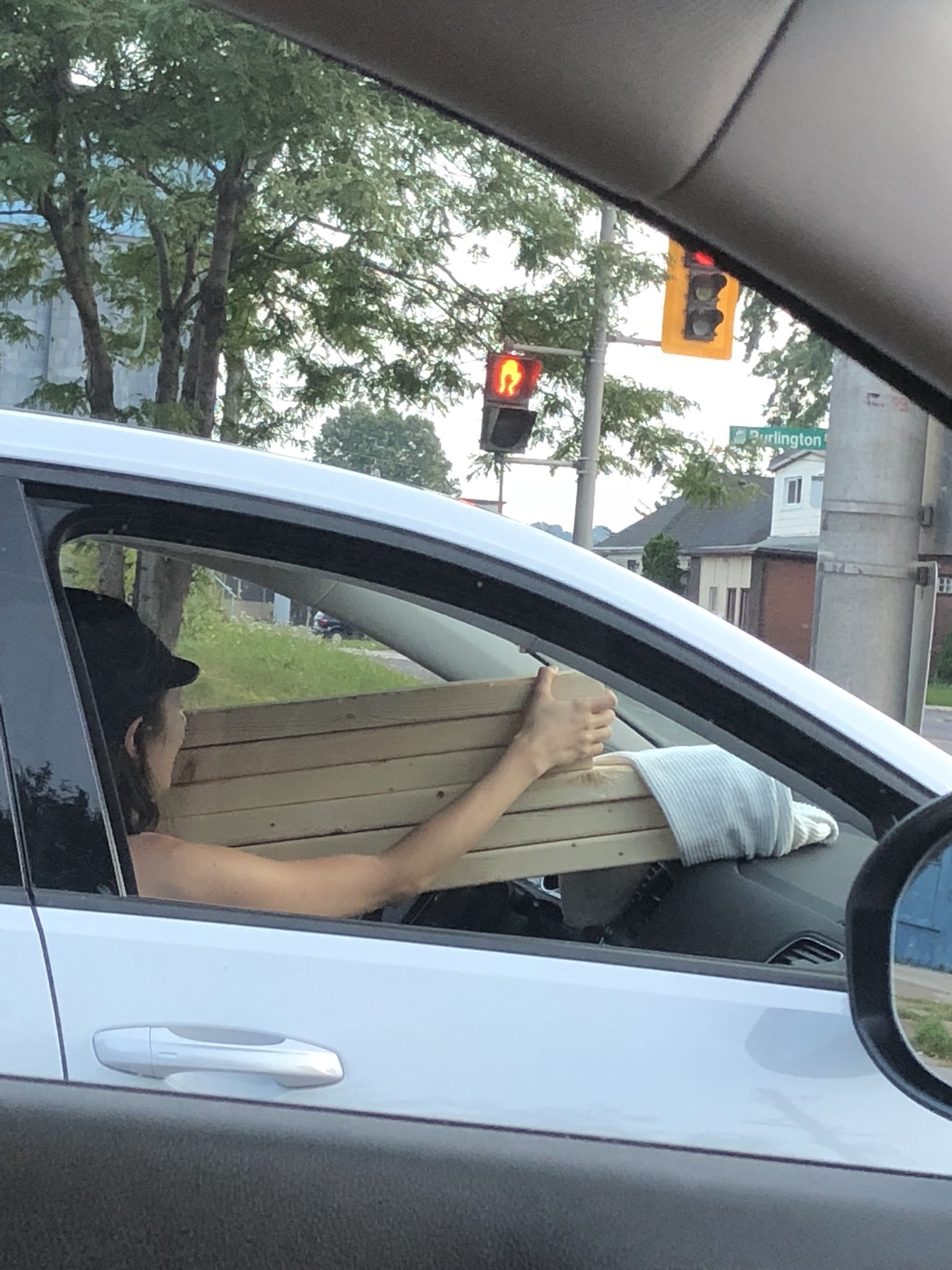 Truckers View Into Cars