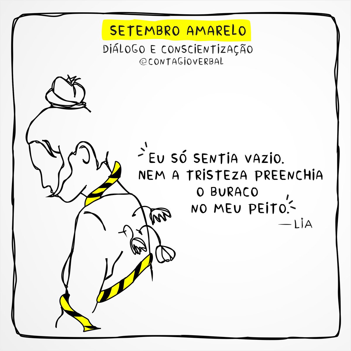 Atividade Setembro Amarelo Para Colorir - REVOEDUCA Atividade Setembro Amarelo Para Colorir - REVOEDUCA