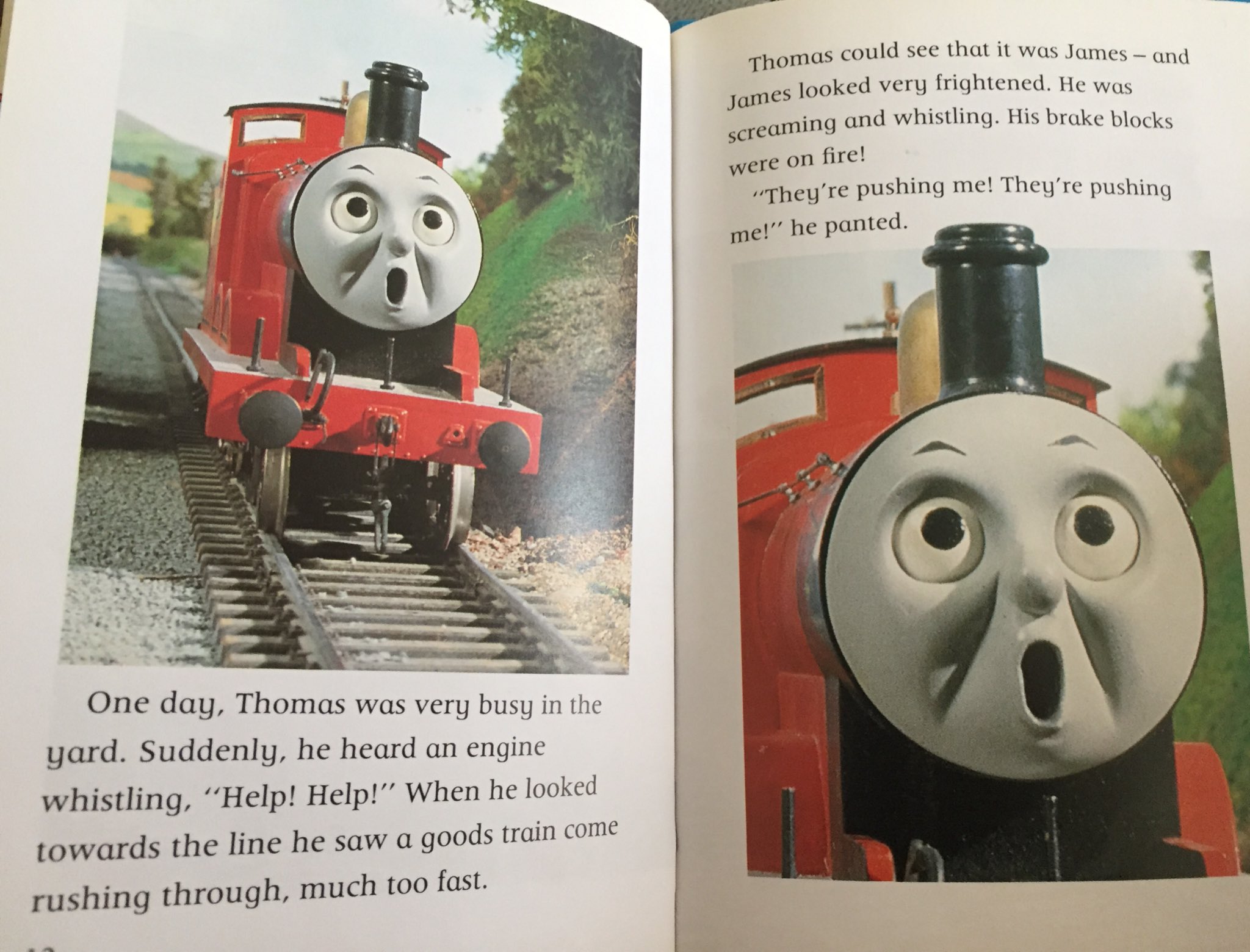 Thomas And Friends James In A Mess Book
