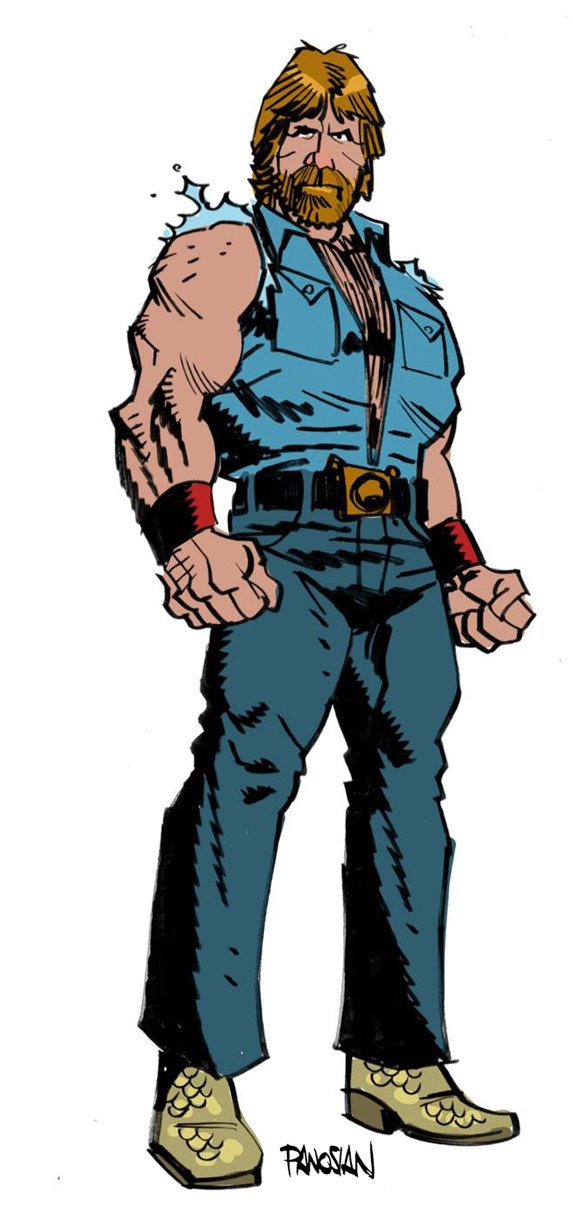 Chuck Norris Cartoon