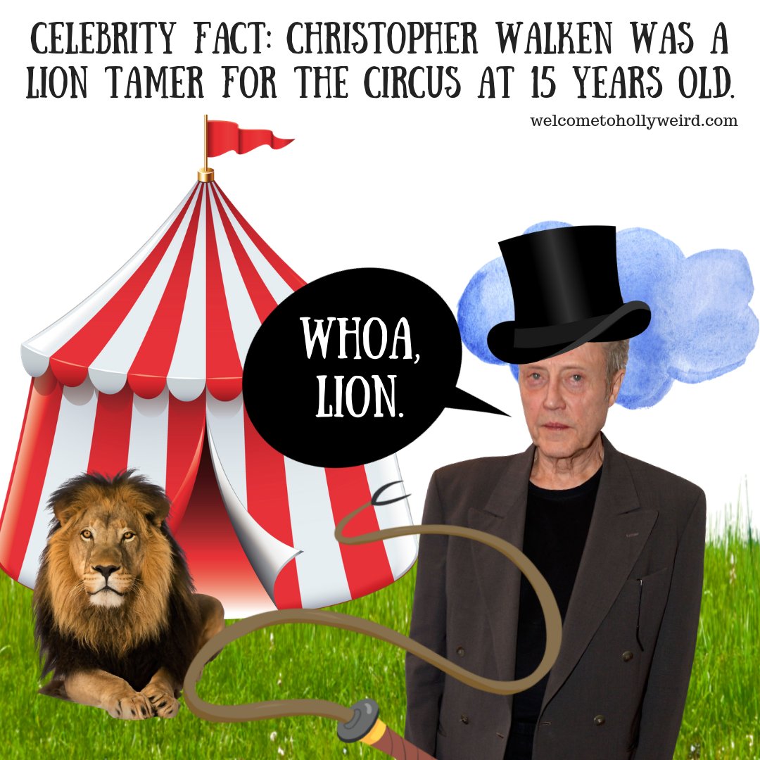 Christopher Walken Lion Tamer