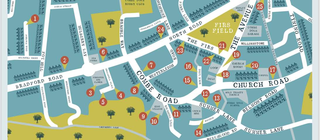 Historical maps treasure trove - Prior to Now on Combe Down