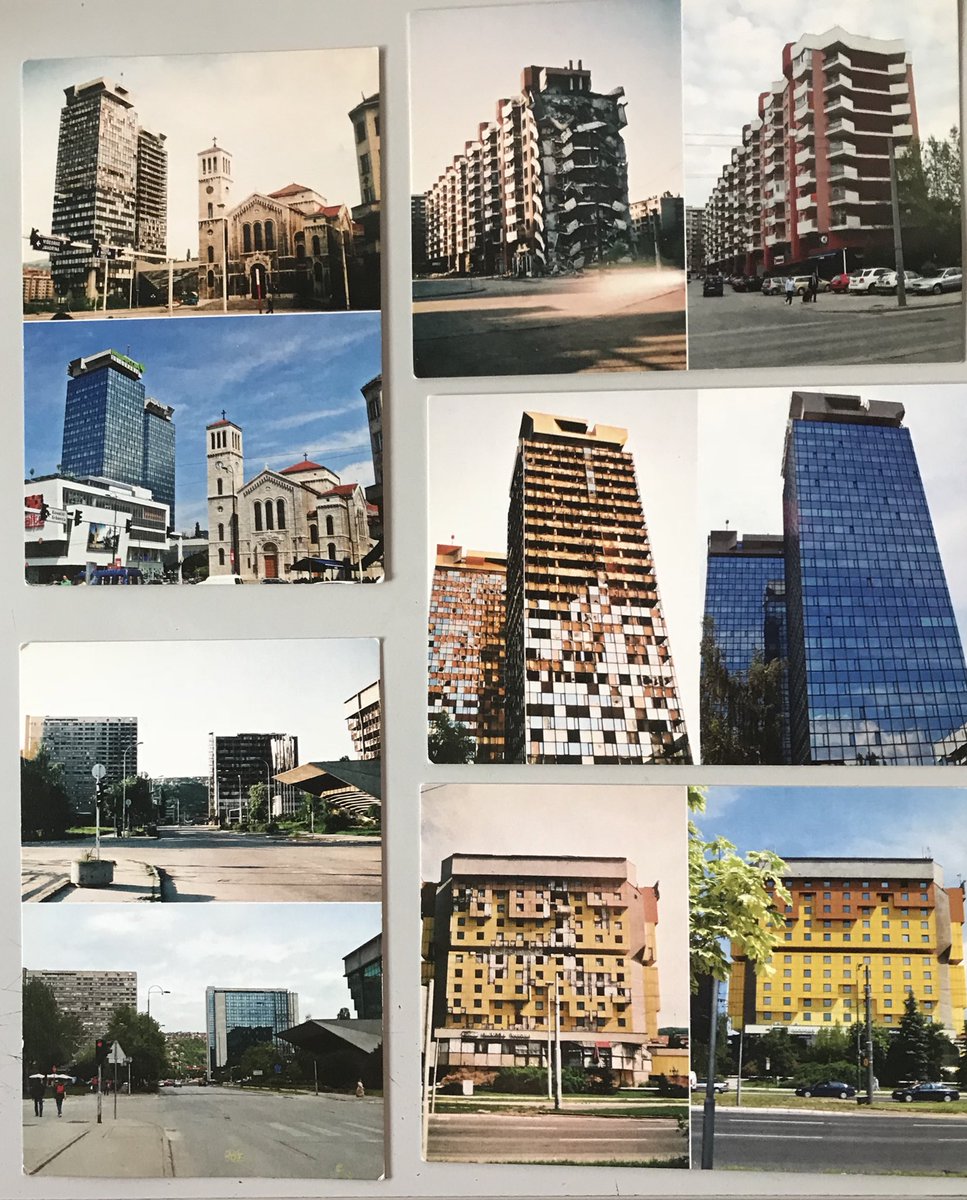 Before And After The War Sarajevo