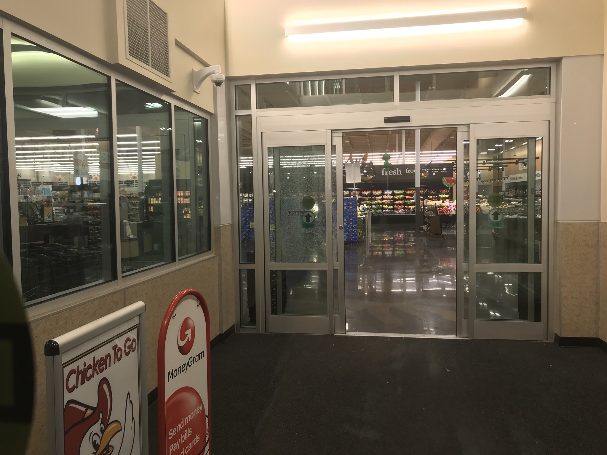 Grocery Store Doors