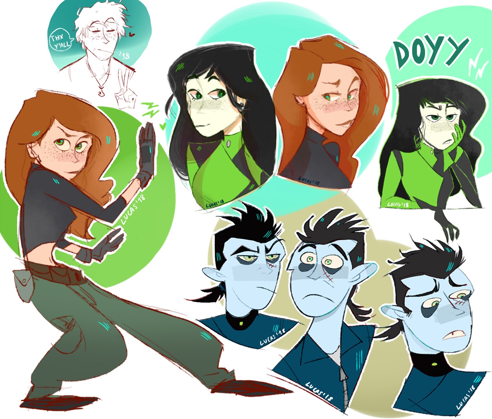 Shego And Kim Friends