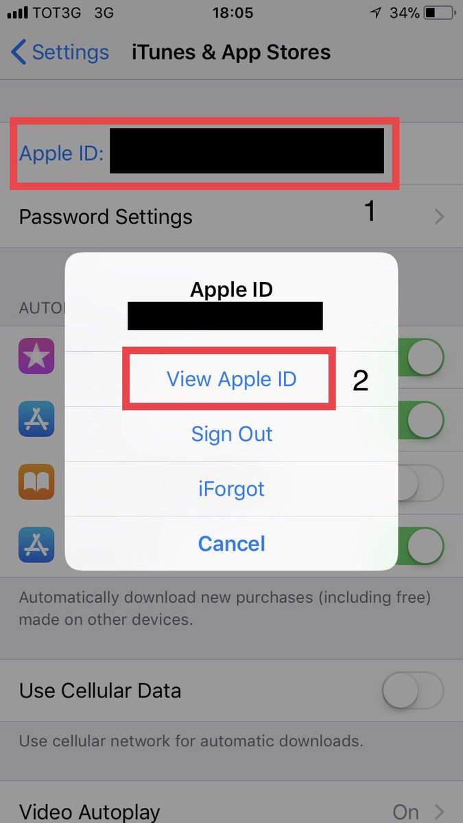 How to sign out of app store - inputsalon