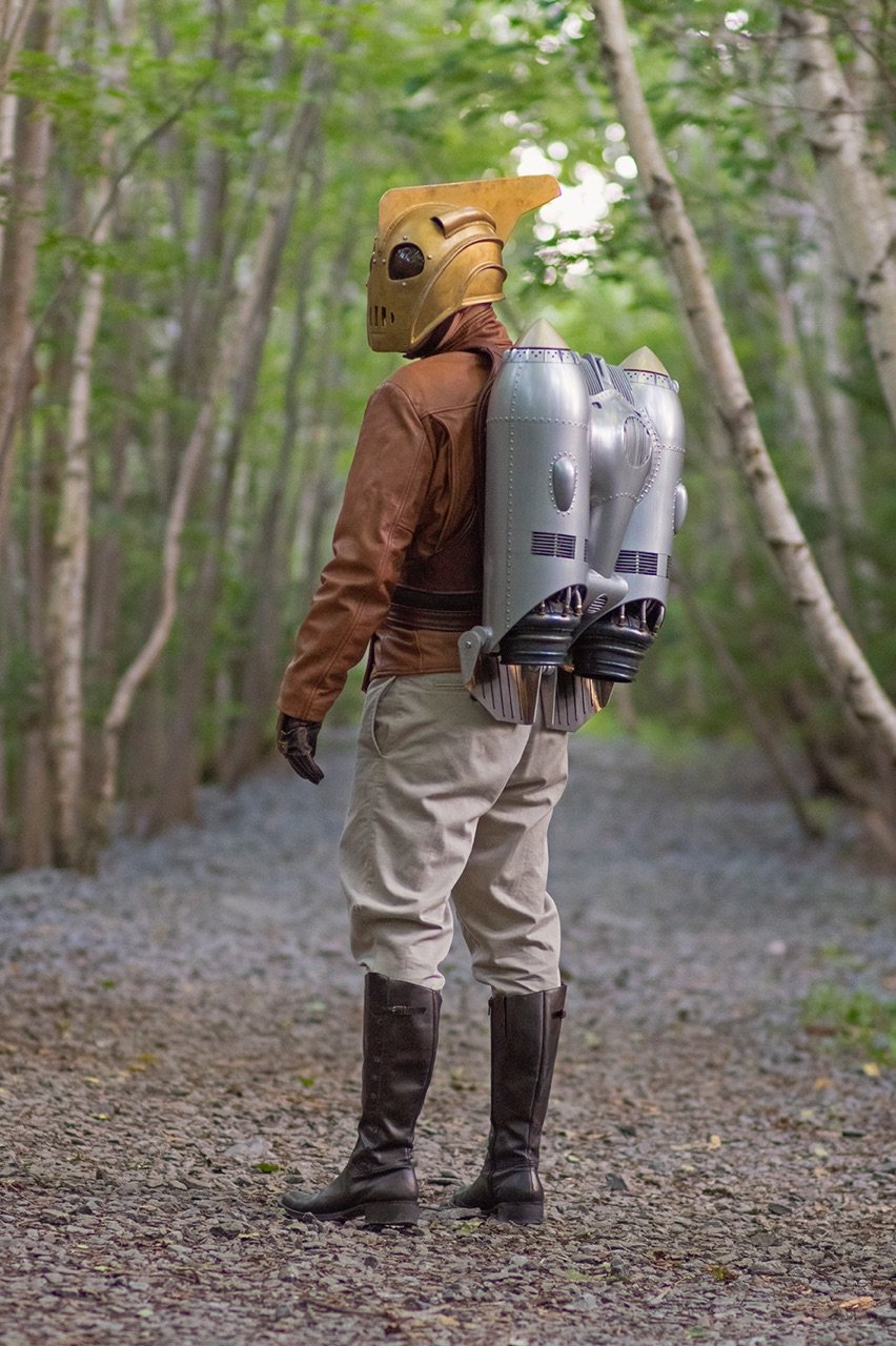 The Rocketeer Suit Billy Campbell The Rocketeer Rocket Pack Leather