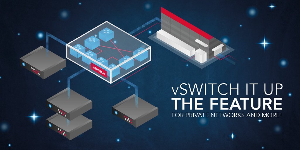 Hetzner Online GmbH on Twitter: "With the #vSwitch feature, you can connect your dedicated root ...