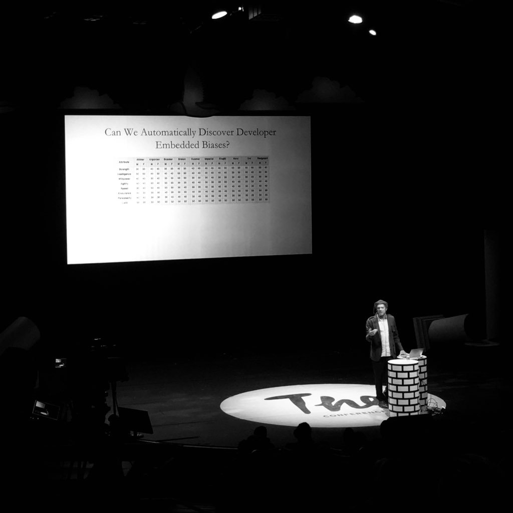 Pink Programming On Twitter ”can We Automatically Discover Developer Embedded Biases” Great