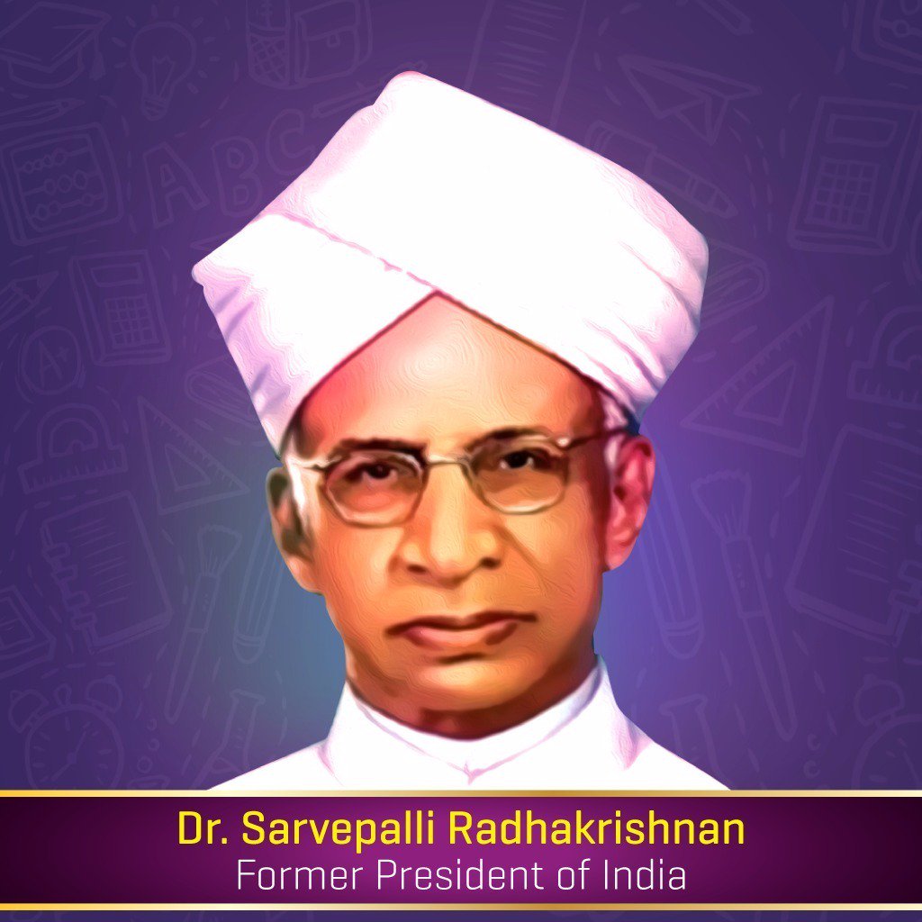 On this Teacher's Day, let us all pay homage to a great leader, Dr ...
