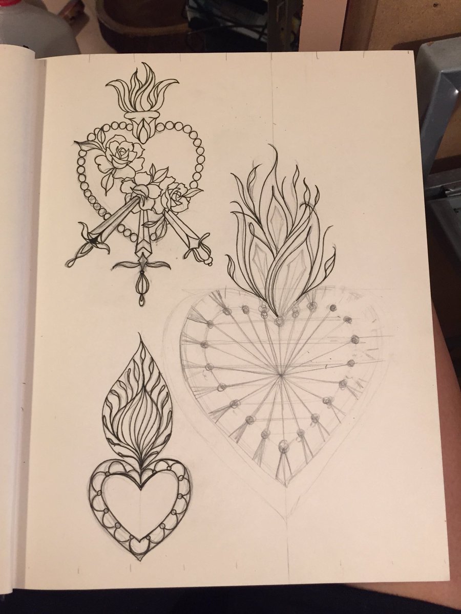 Sacred Heart Sketch