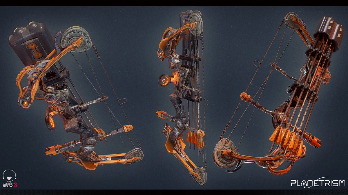 Futuristic Compound Bow