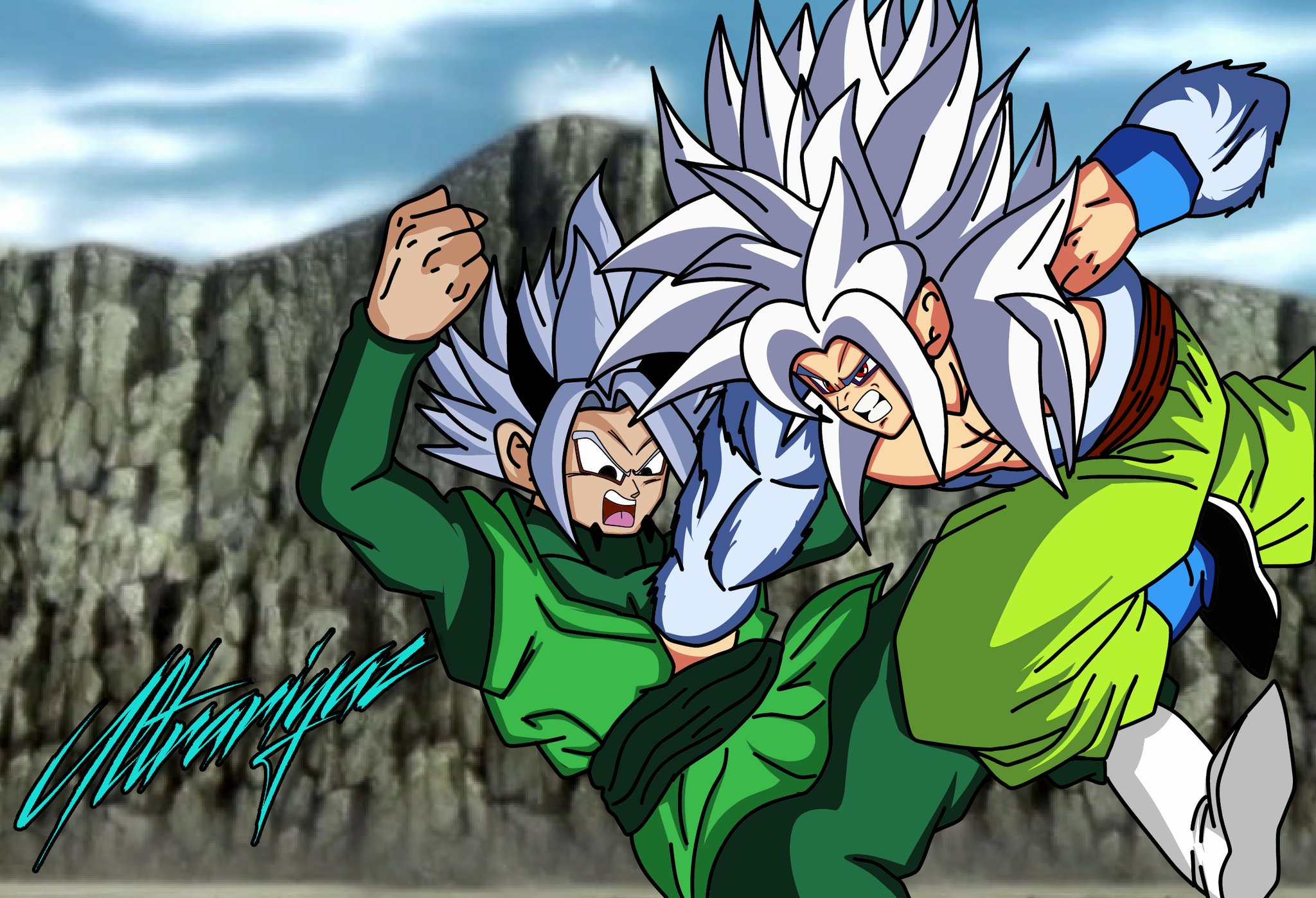 Goku Super Saiyan 5 Vs Xicor