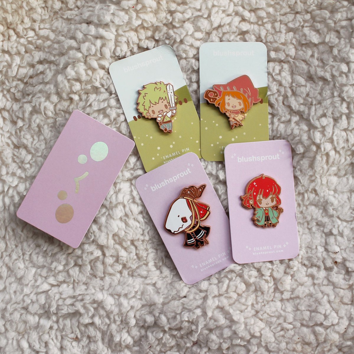 Blush Sprout Pin Mail – Heather O' Gorman