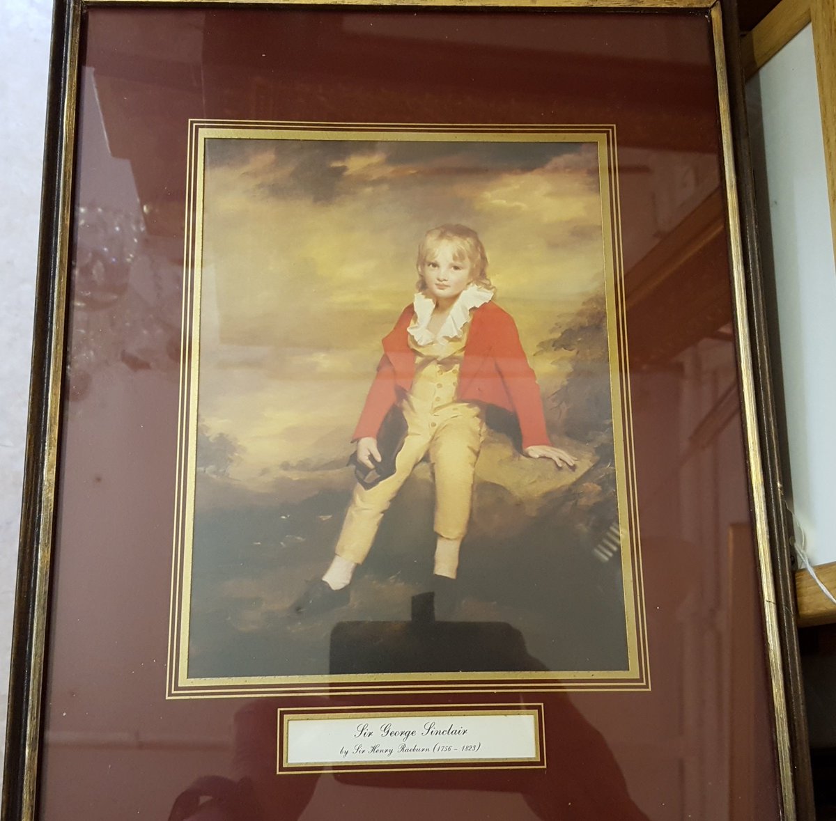 Fine print of Raeburn masterpiece Sir George Sinclair £20 | Northcote ...