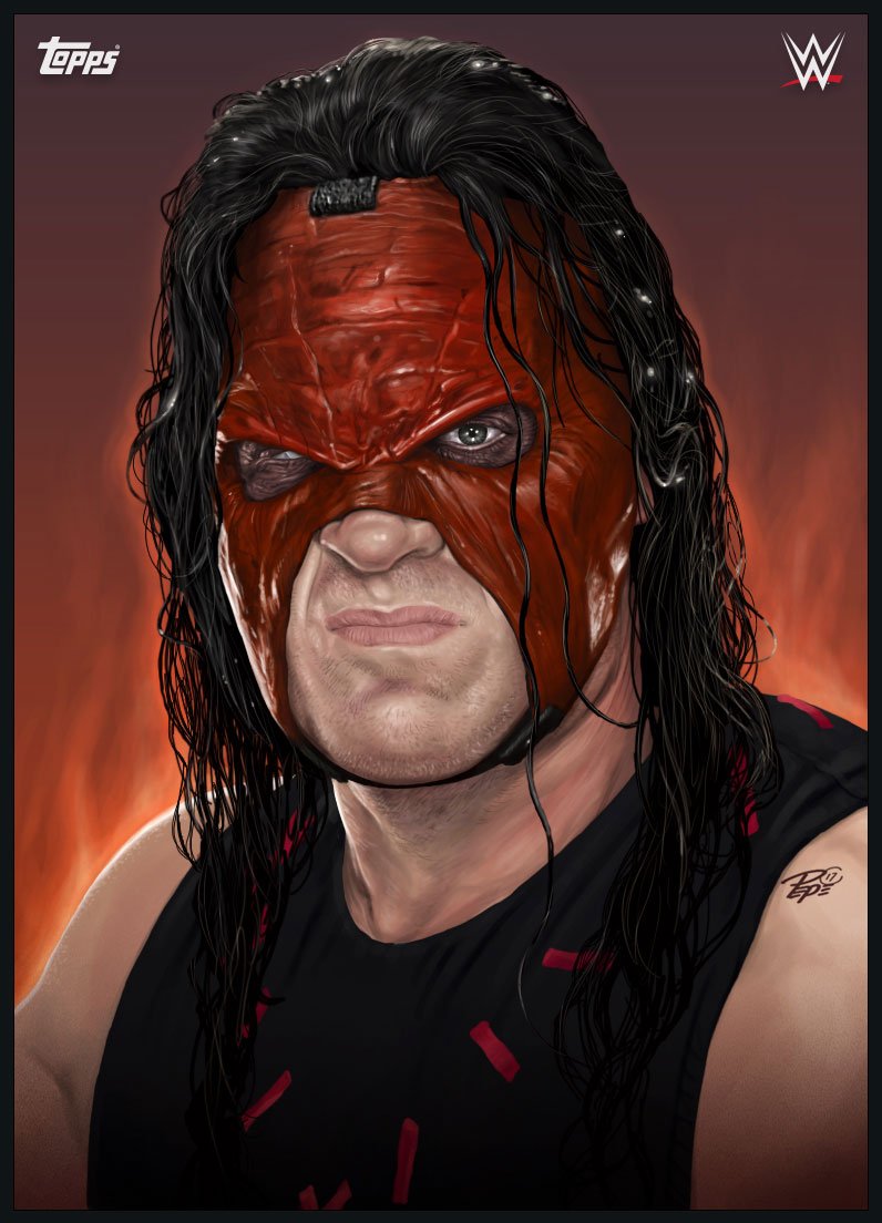 Wwe Kane Drawing