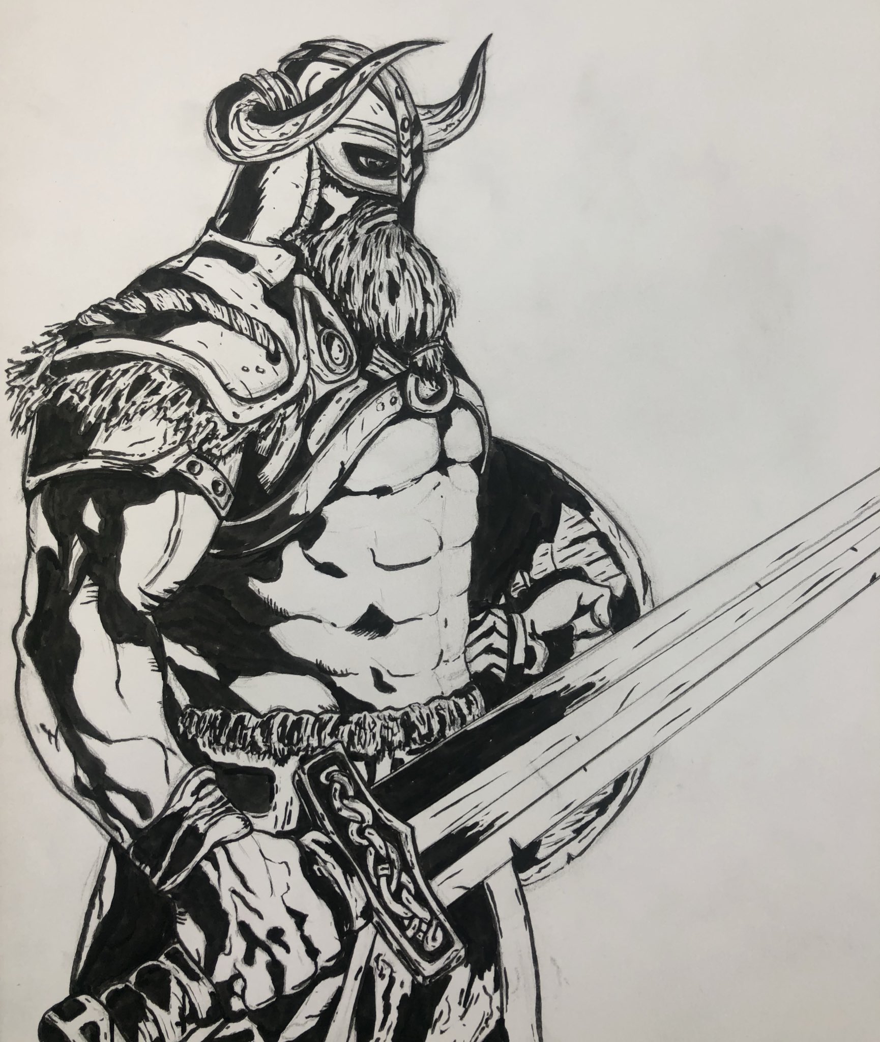Viking Drawing