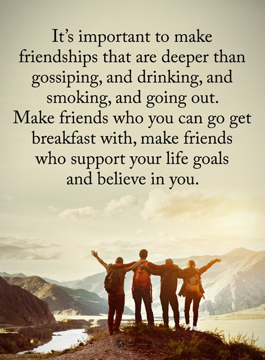 Friends Are Important