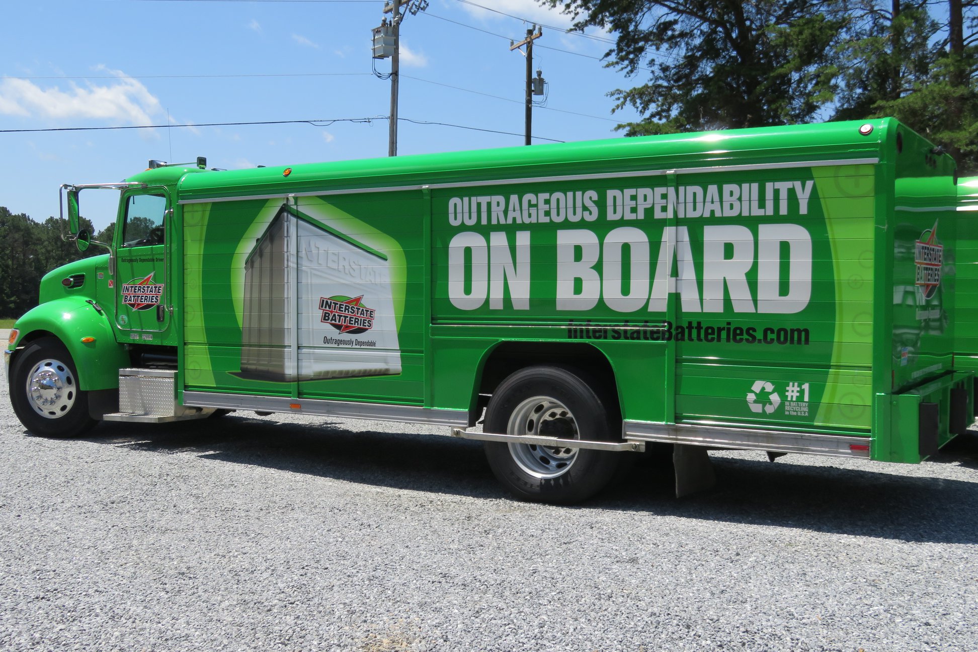 Interstate Battery Truck
