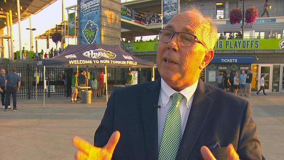 Without realizing he was speaking to the mayor, a fan at a Hillsboro ...