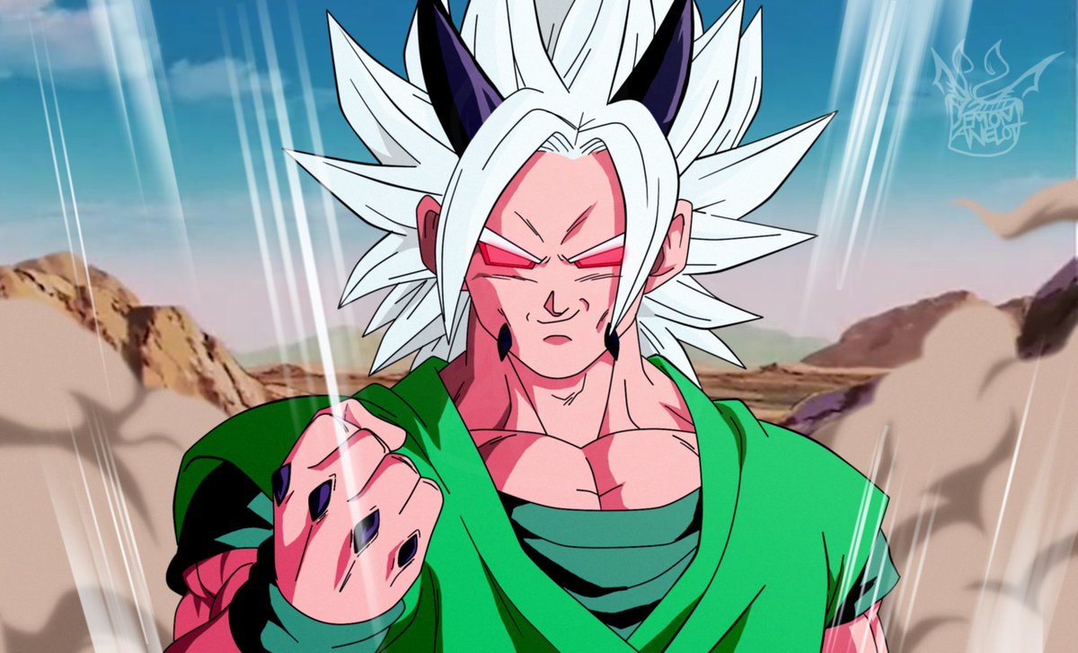 Xicorzaiko The Evil Son Of Goku Dragon Ball Af Marbal Xicor, Also