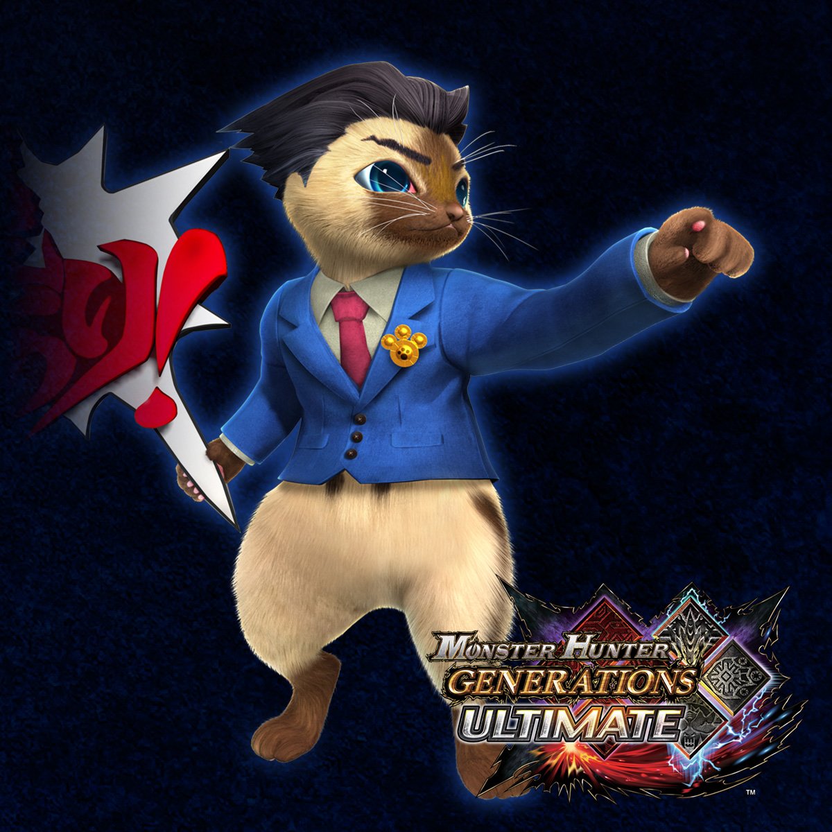 Monster Hunters Generations Ultimate Phoenix Wright Costume : r/AceAttorney