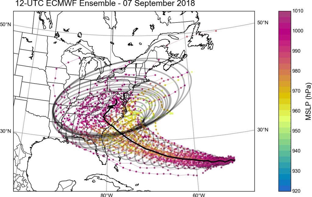 Atlantic Ocean Satellite Weather Map - Map