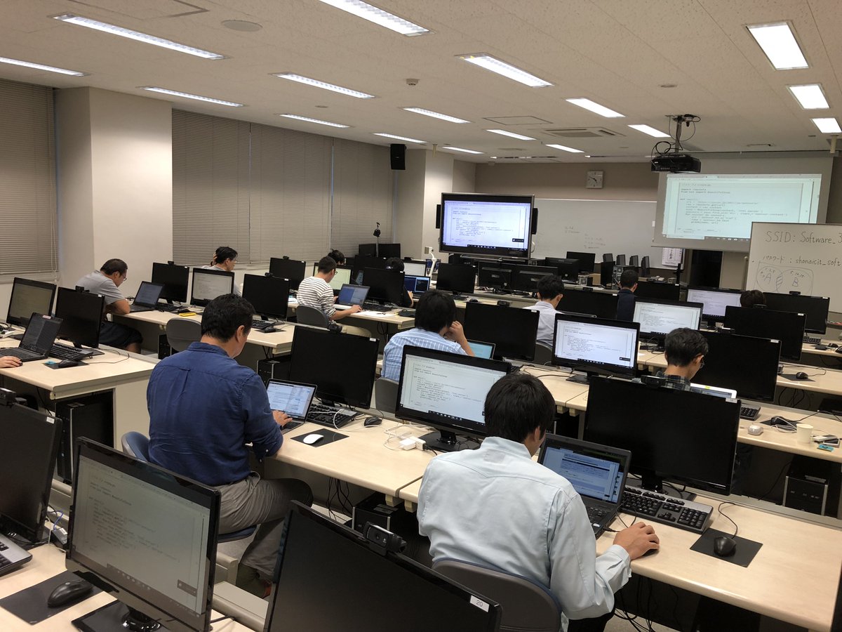 Python Boot Camp in 山形 まとめ - posfie