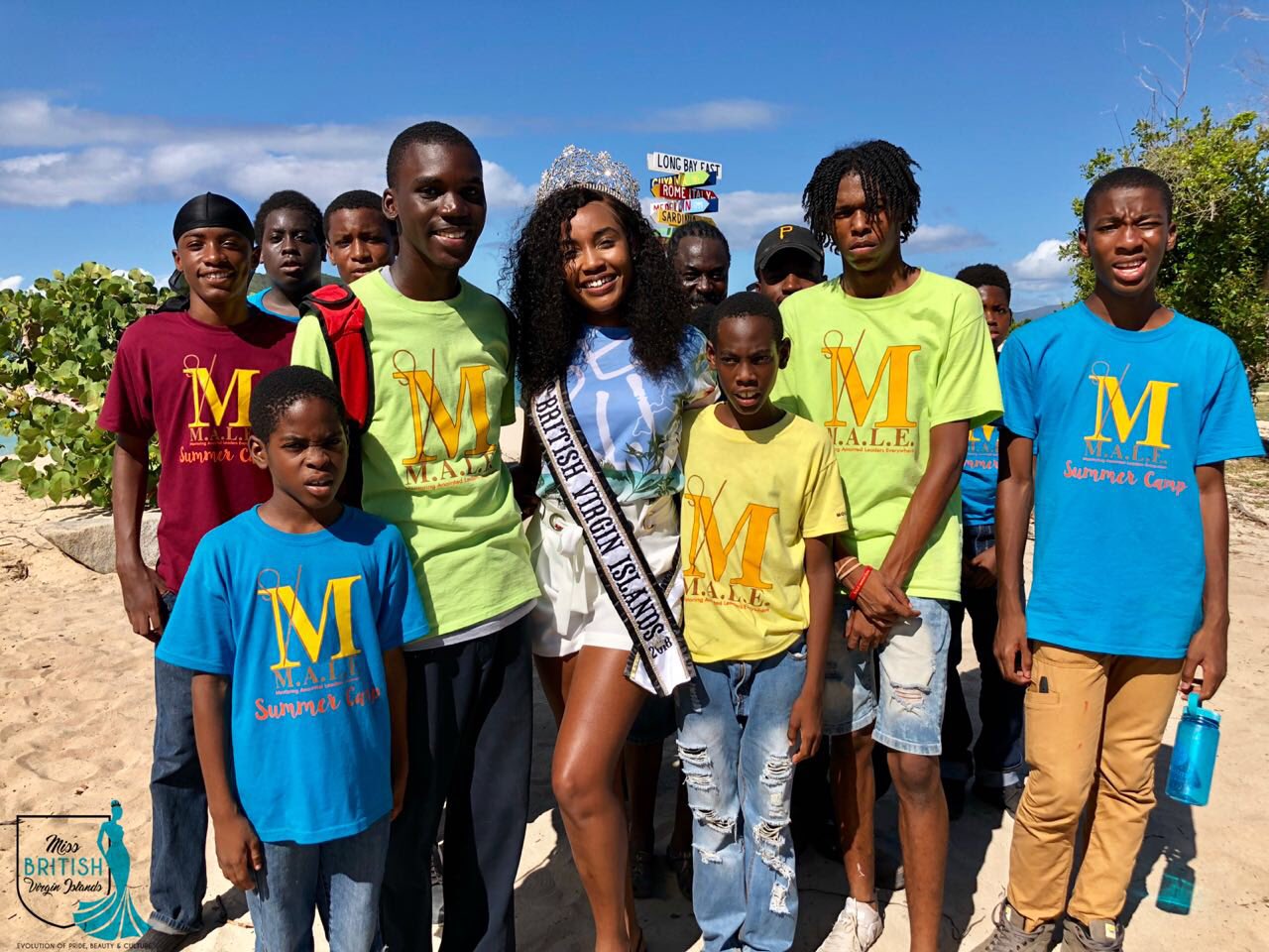 Virgin Island People Look Teen Sailing Summer Program In The British