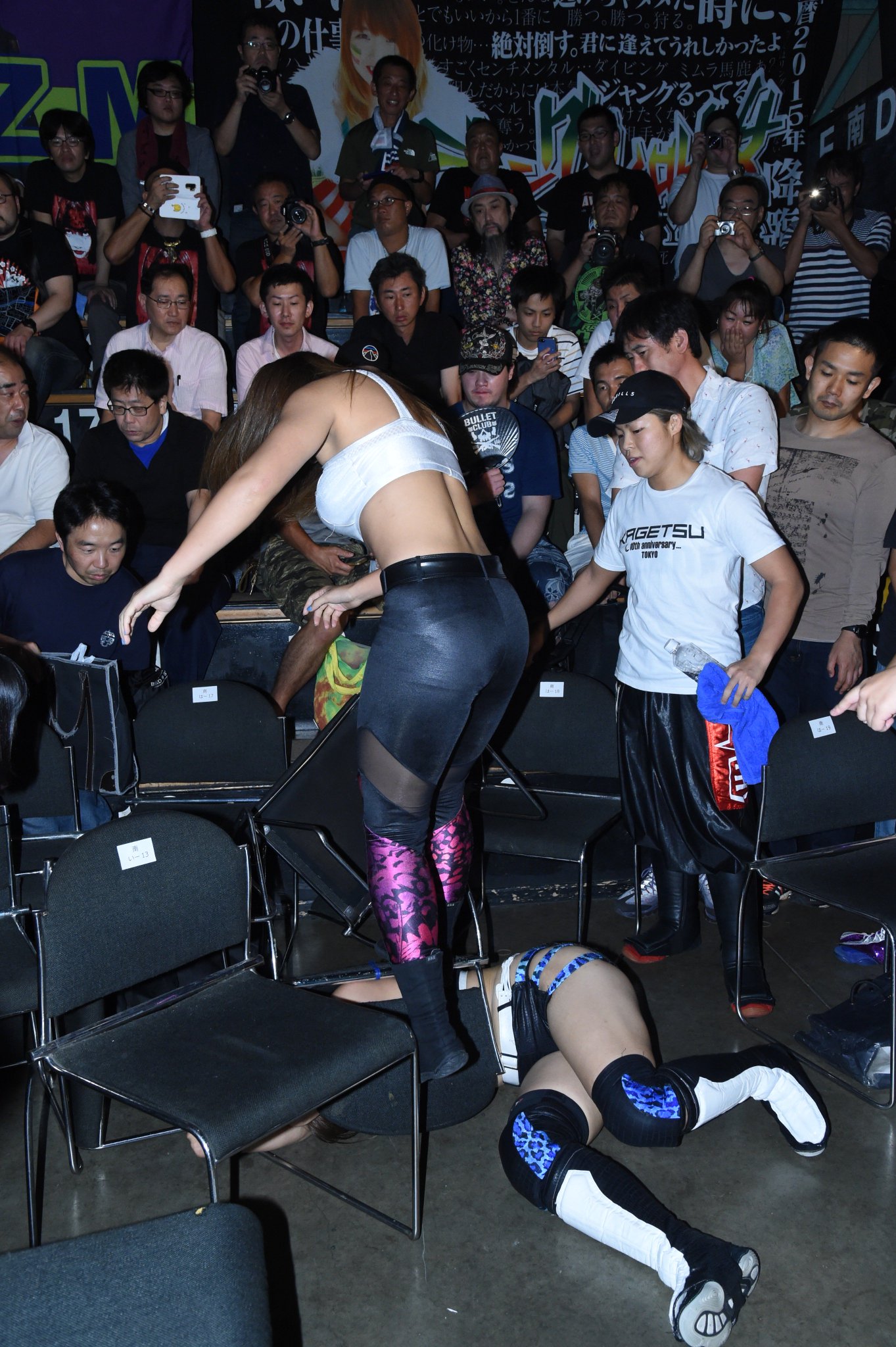 We Are Stardom on Twitter: "September 9 Shinkiba 1stRING 5★STAR GP 2018 Blue Stars Hazuki and ...