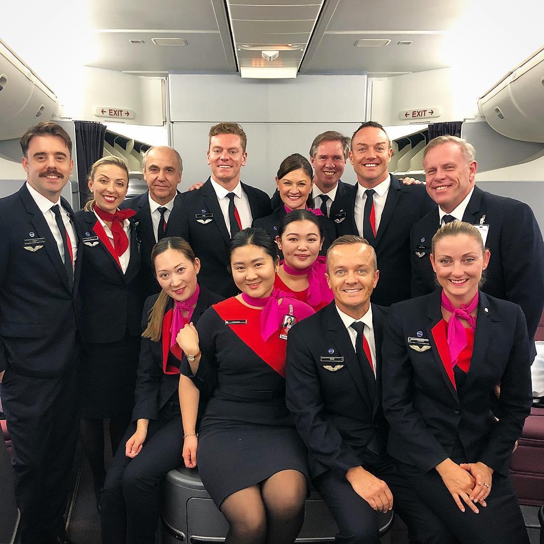 Qantas Flight Attendant