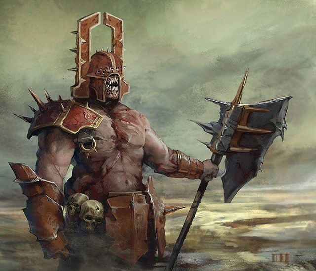 Warhammer 40k Khorne Berserker Armor