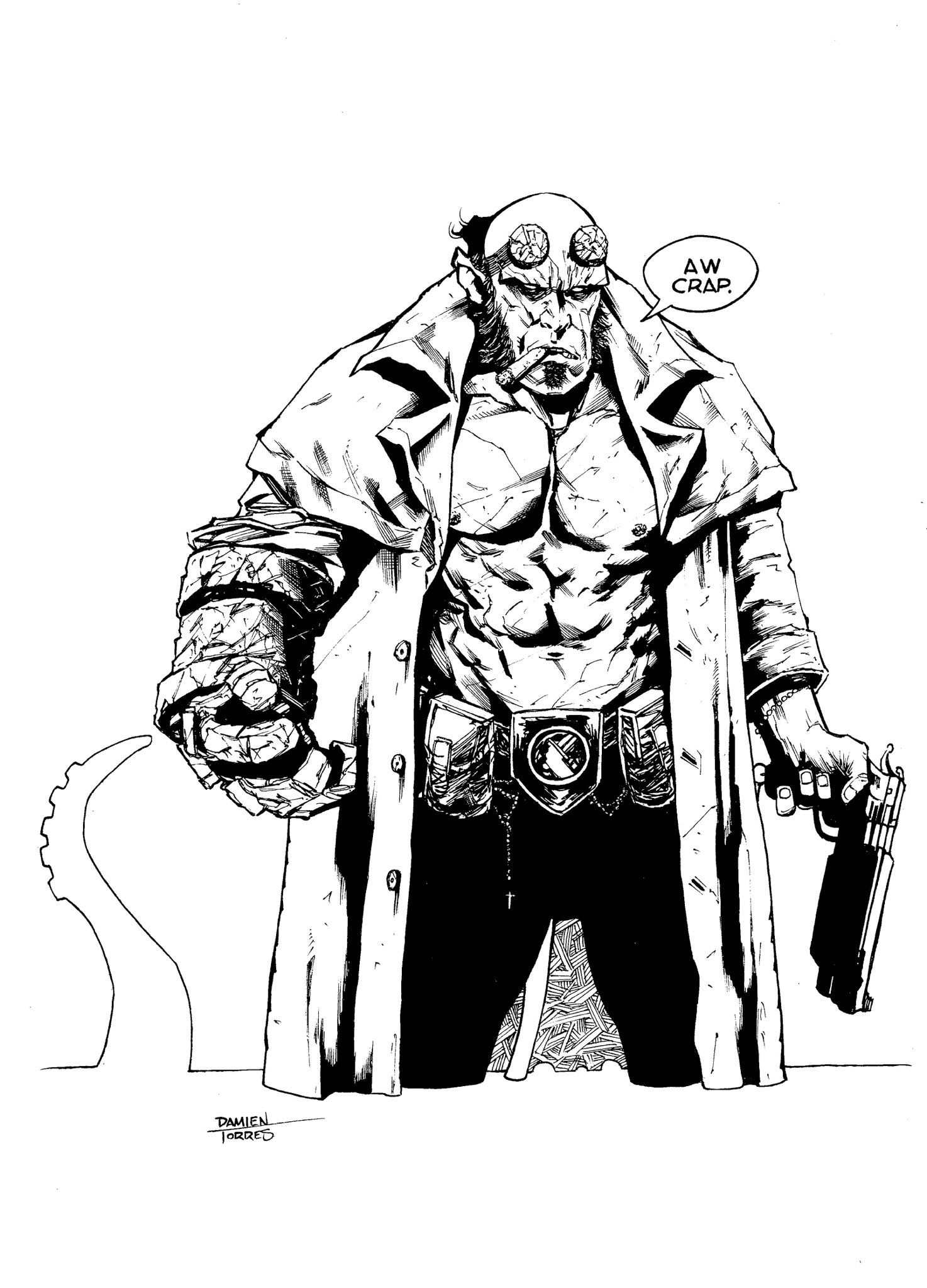 Hellboy Draw Something