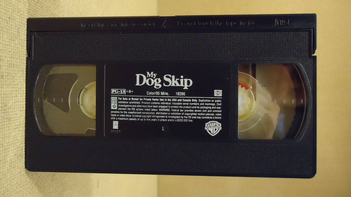 My Dog Skip Vhs