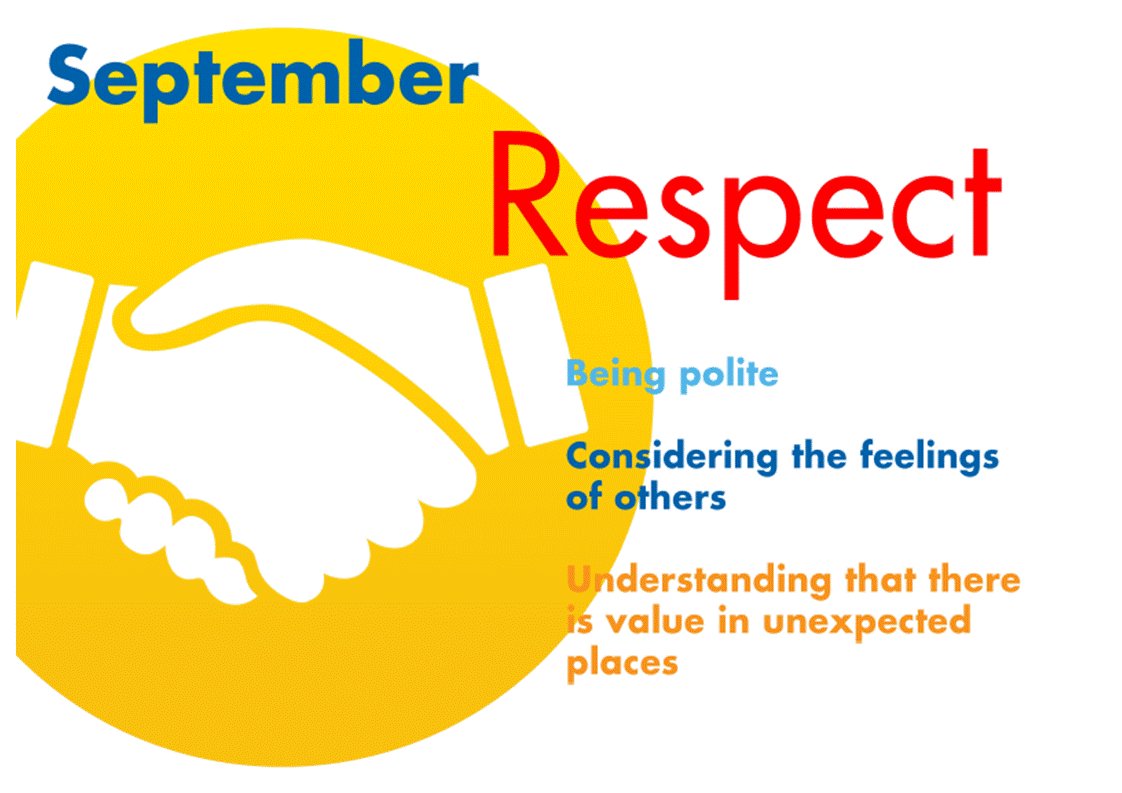 Heathland School on Twitter: "Our Value of the Month for September is ...