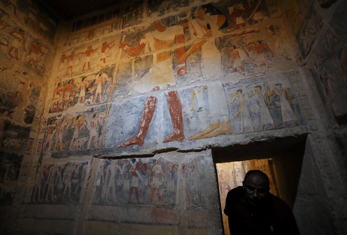 Egypt opened a 4,000-year-old tomb to the public for the first time ...