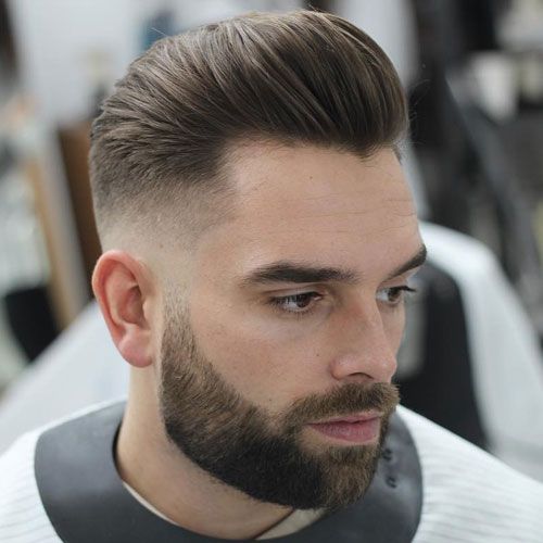 Modern Pompadour Hairstyle Men