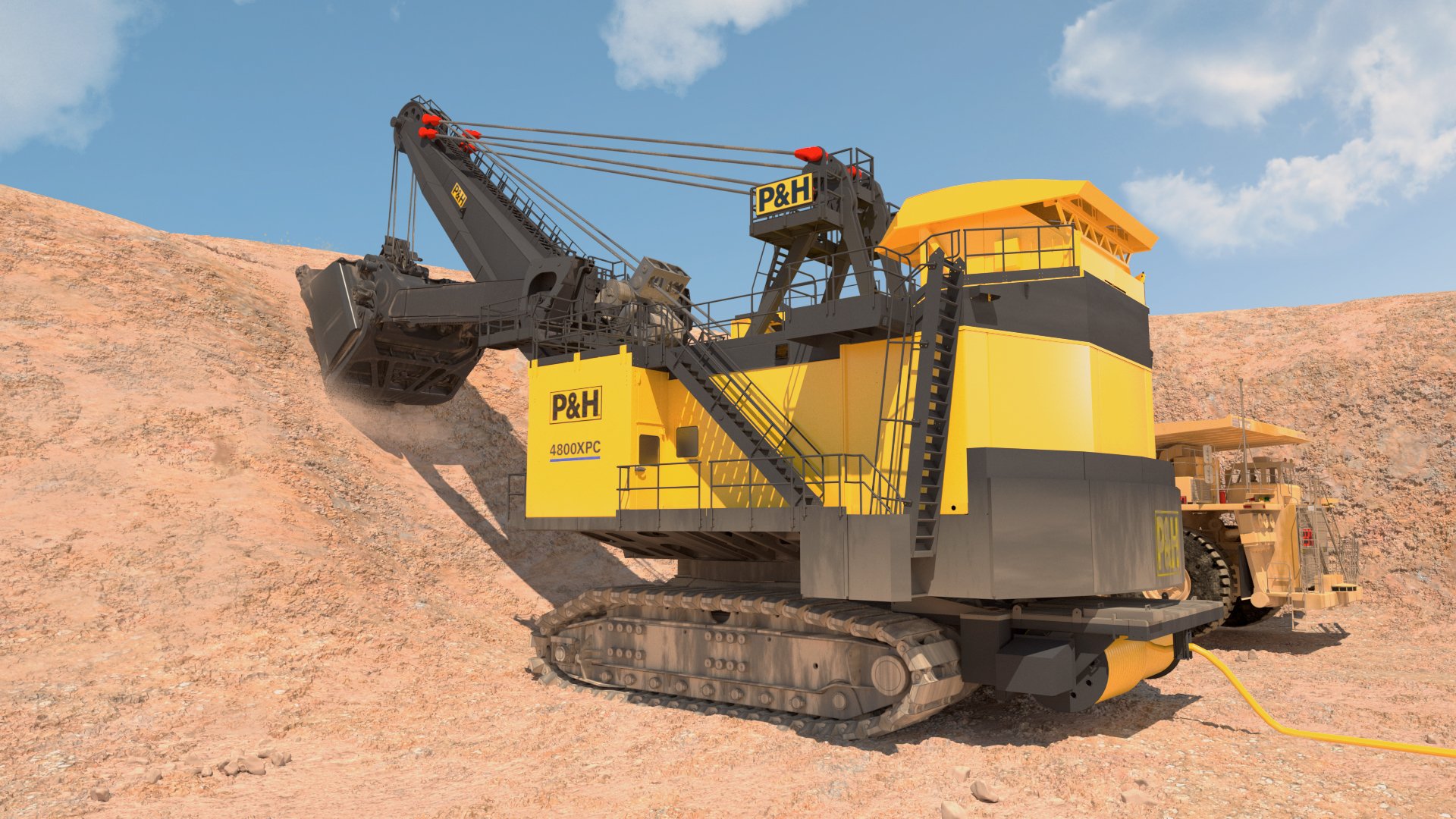 Komatsu Mining How Is The 4800XPC Electric Rope Shovel, 59% OFF