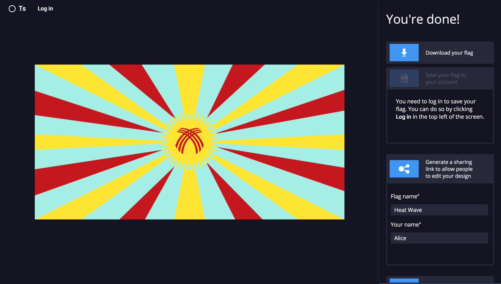 Tennessine Flag Designer Make Your Own Flag With Our Free Flag