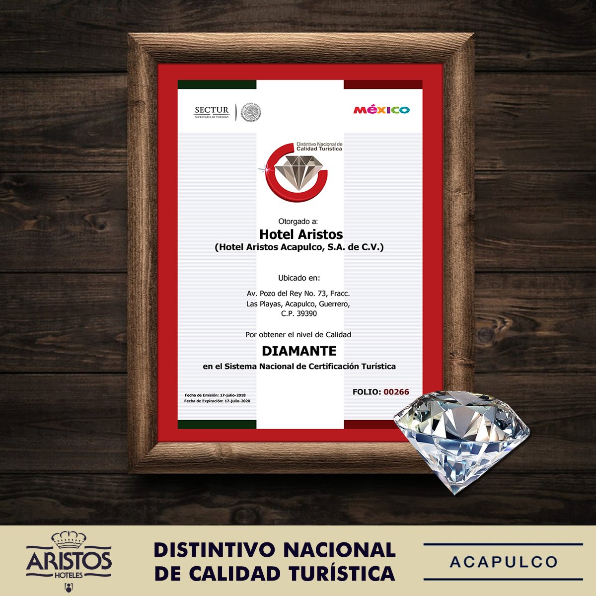 Distintivo Nacional De Calidad Turistica - bankfeal
