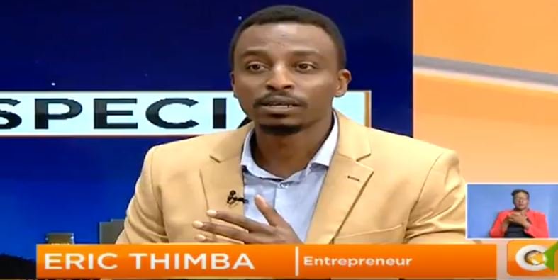 Eric Thimba: Personally, at 24 years of age, I was struggling to finish ...