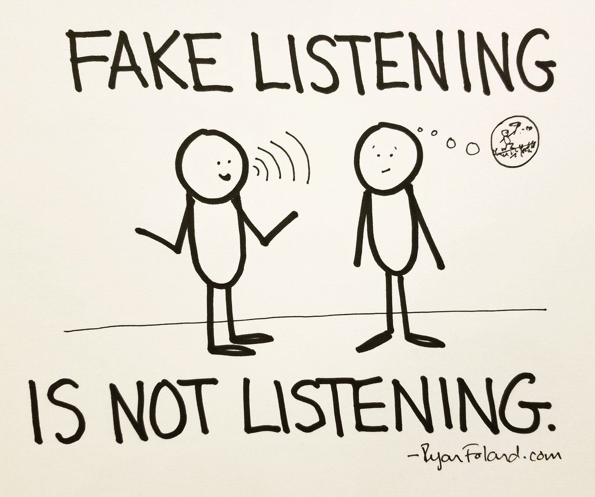 Not Listening Cartoon