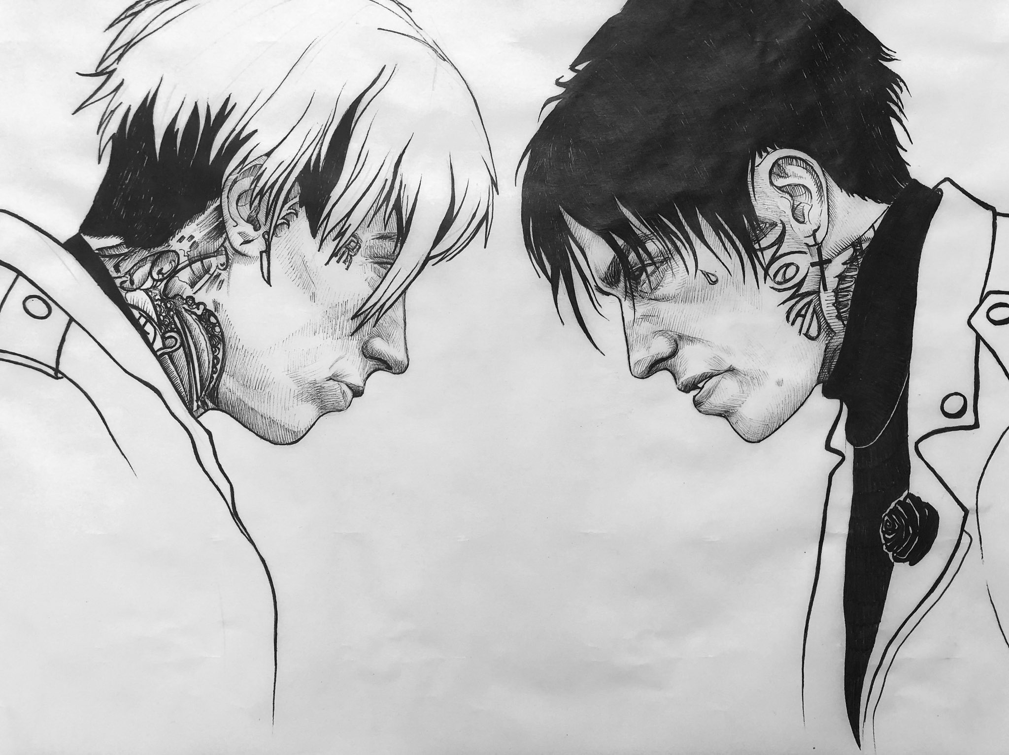 Ronnie Radke Drawing