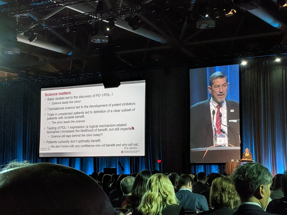 Past President David Carbone at PlenaWCLC2018ry providing historical ...