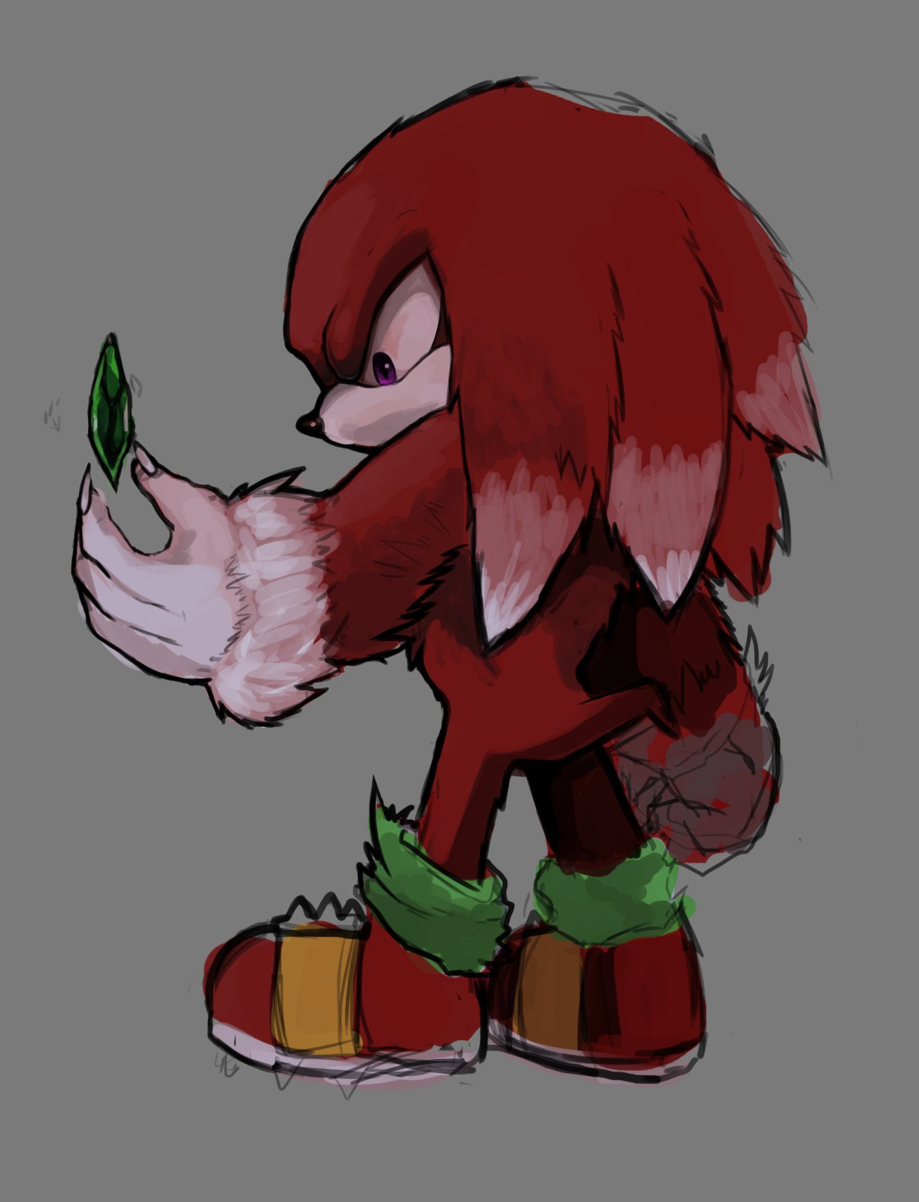 Knuckles The Wereechidna Transformation Sonic The Hedgehog Infection