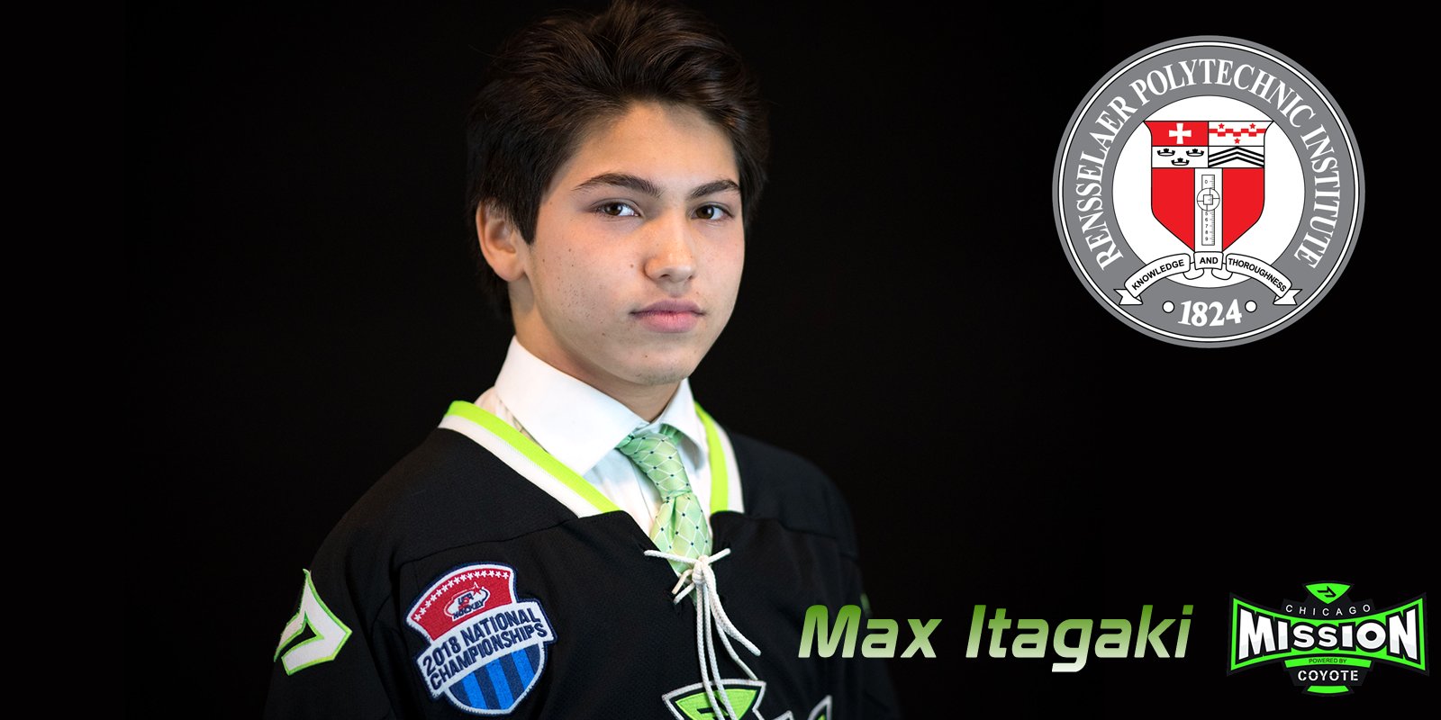 Chicago Mission AAA on Twitter: "MAX ITAGAKI presently skating on the Mission U16 team has ...