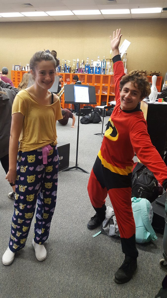 Pajama Day At Highschool