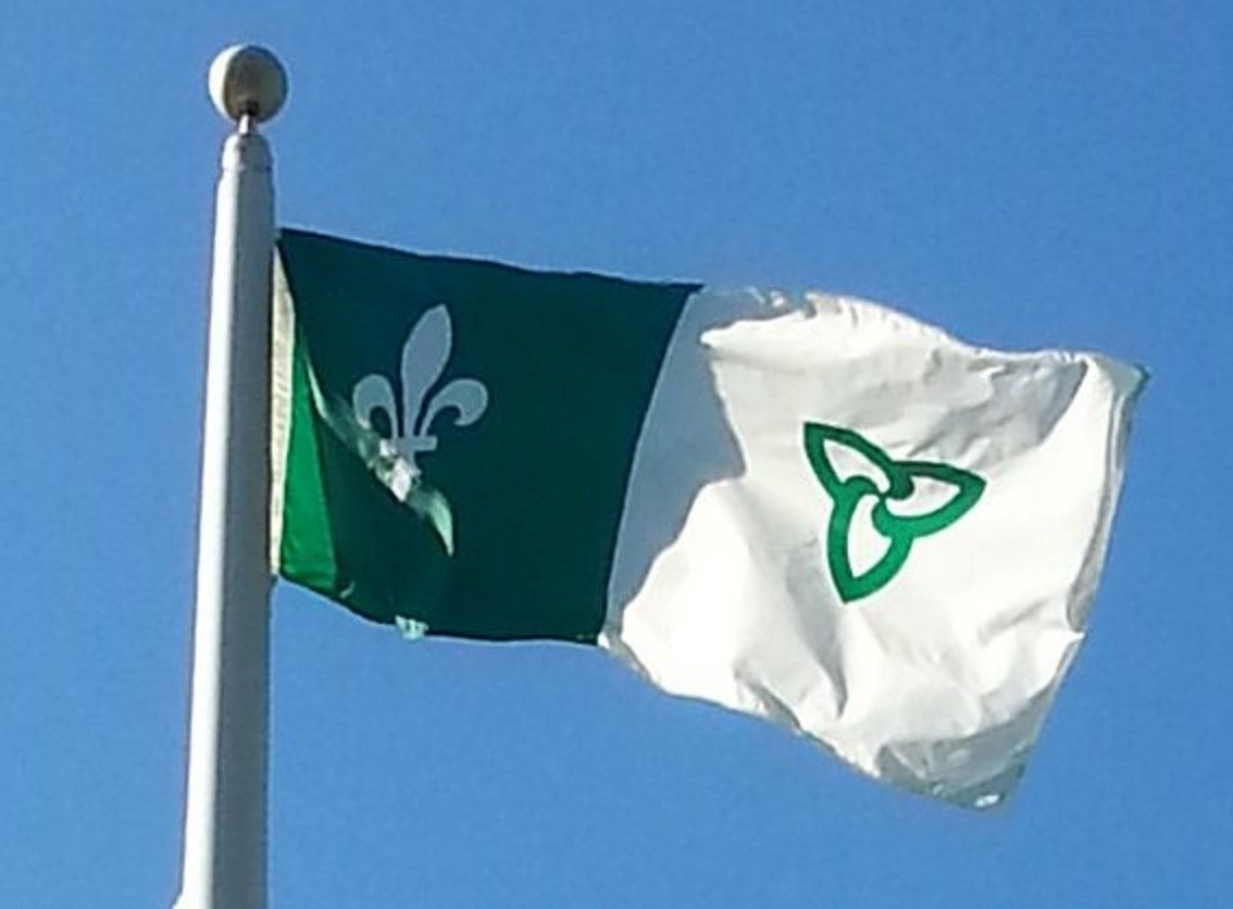 Drapeau Franco Ontarien