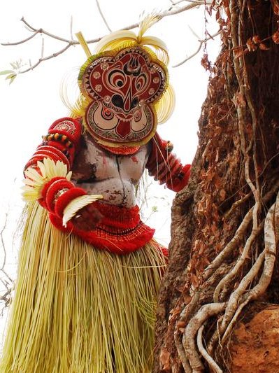 Gulikan Theyyam Face